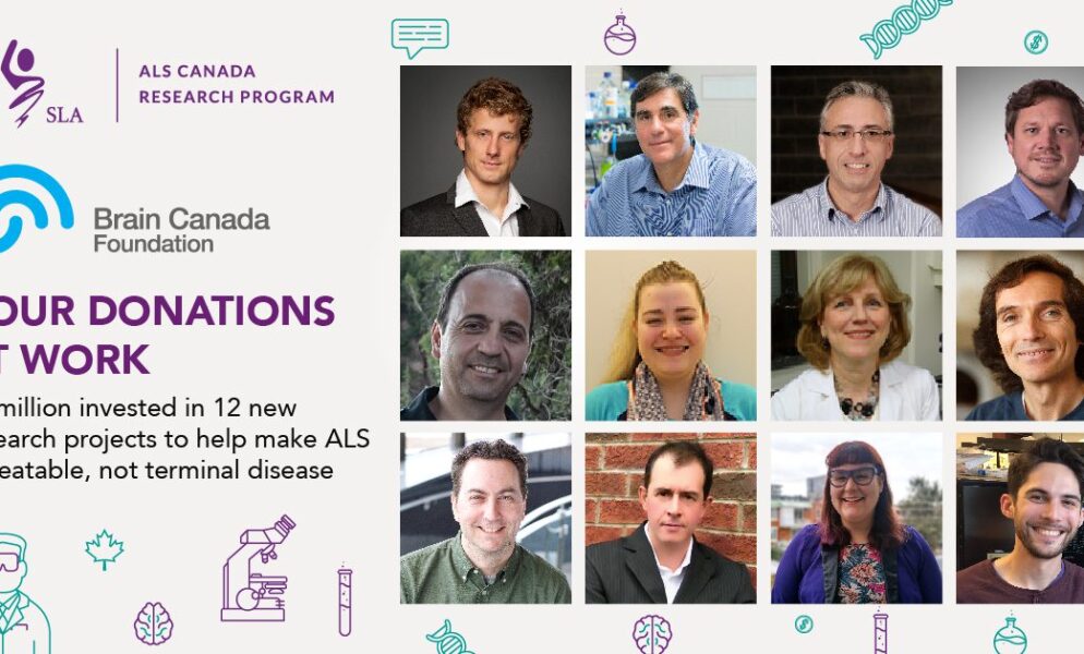 ALS Canada awards $3 million for 12 new research projects to help make ...