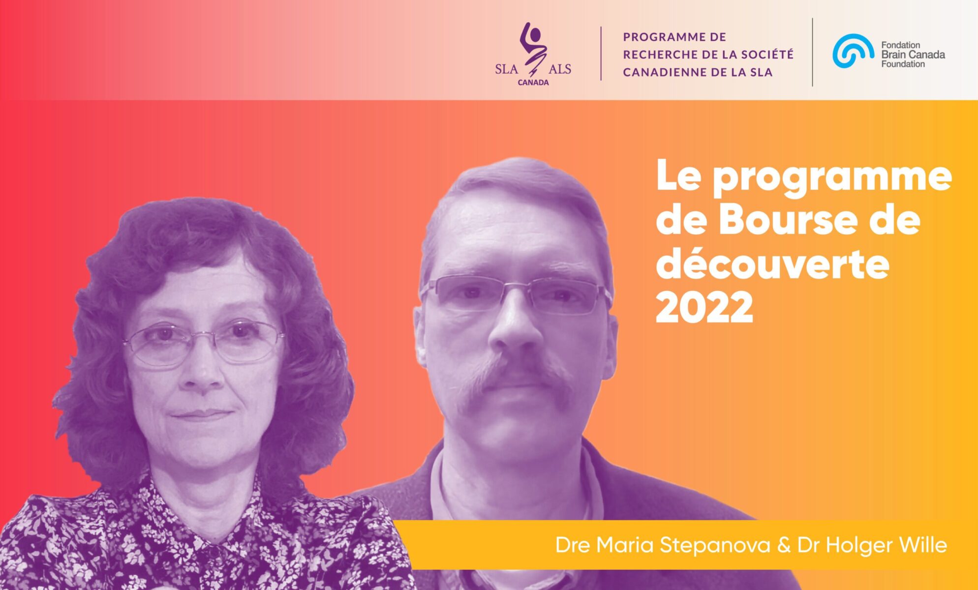 Dre Maria Stepanova et Dr Holger Wille : Deux chercheurs rassemblent ...